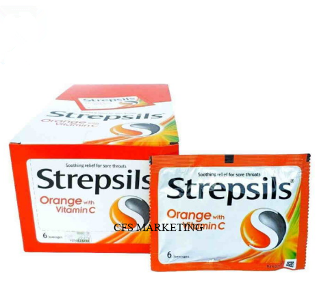 Cfs Marketing | STREPSIL PACKET 6’SX24 (OREN)