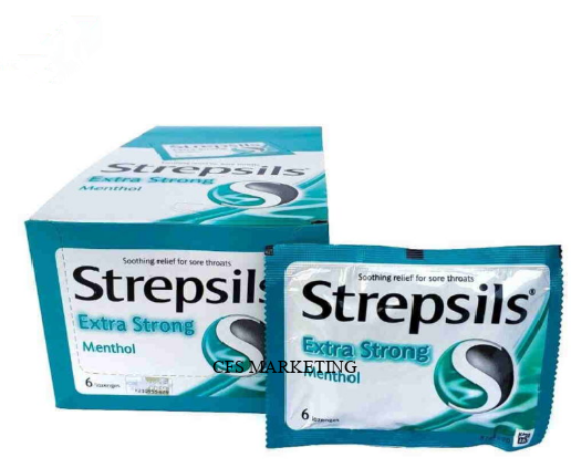 Cfs Marketing | STREPSIL PACKET 6’SX24 (E.STRONG)