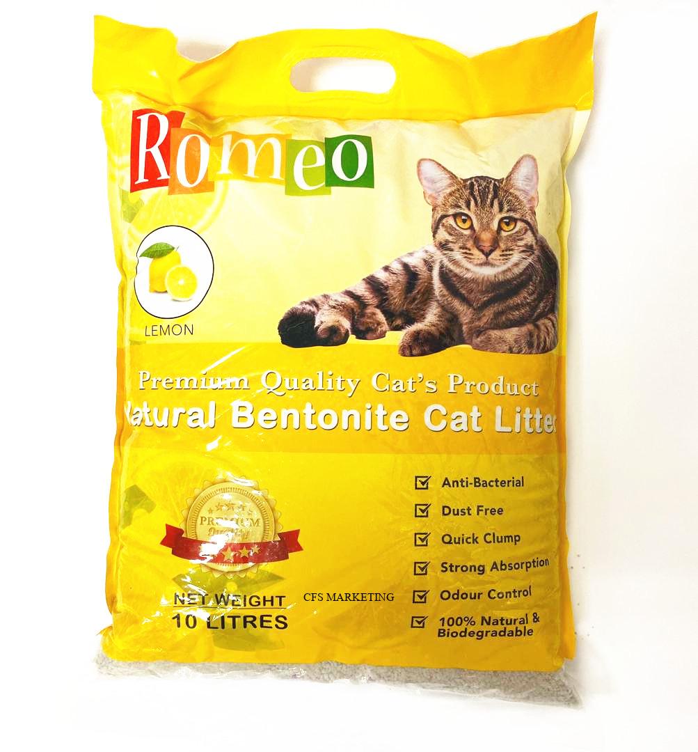 Cfs Marketing | ROMEO (LEMON) CAT LITTER *10L X 2 (BIG)