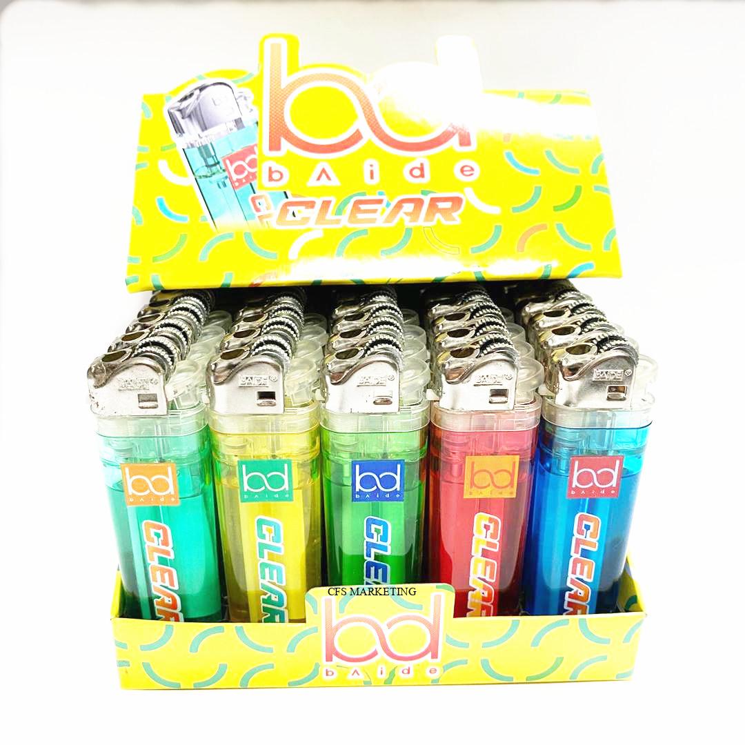 Cfs Marketing | CLEAR LIGHTERS 50’S