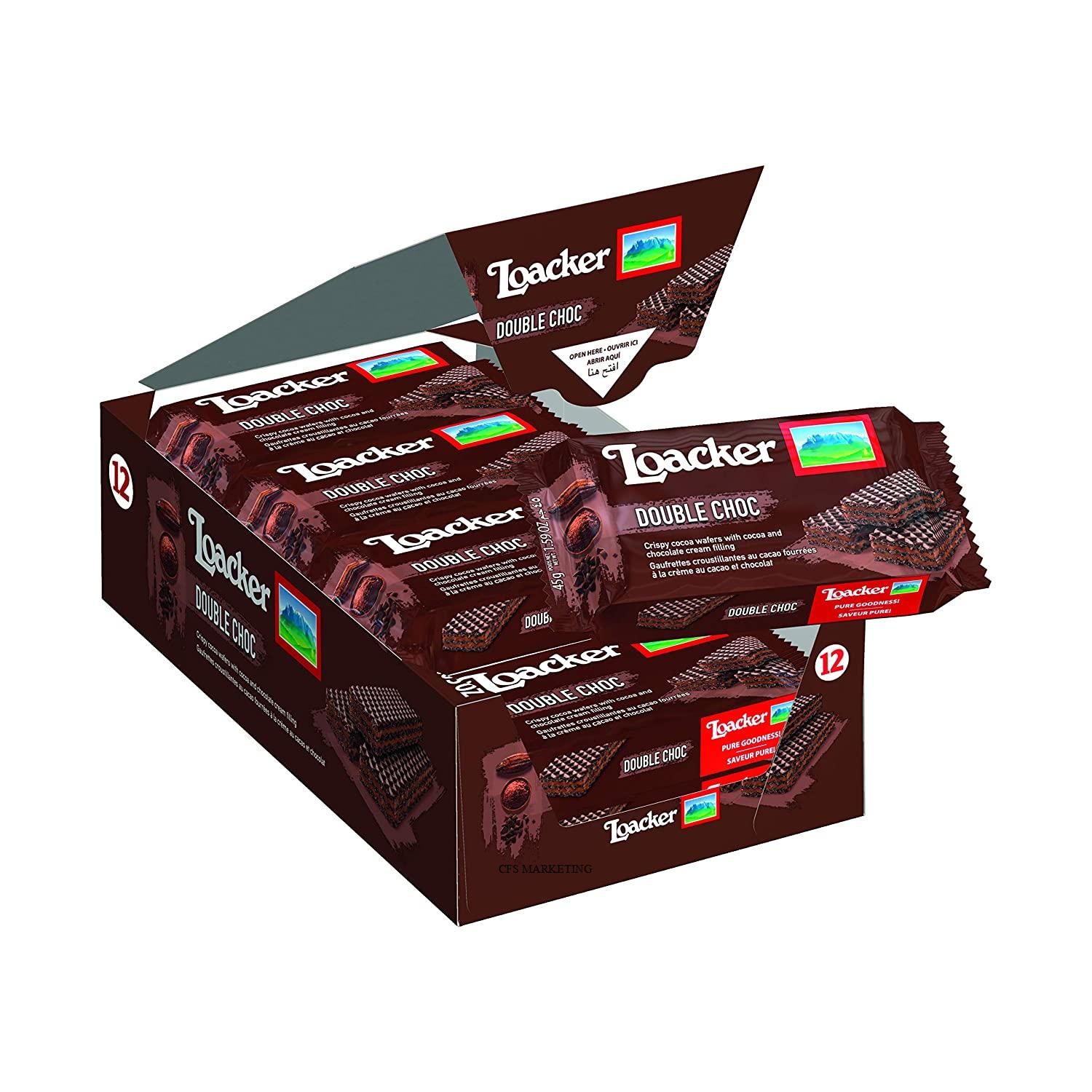 Cfs Marketing | LOACKER 45G X (12’S) CLASSIC DOUBLE CHOC